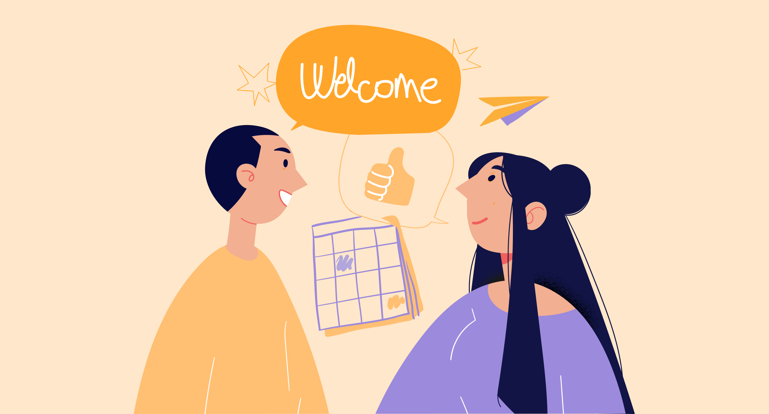 Welcome New Employee Clipart New Employee Welcome Stock Vector Images